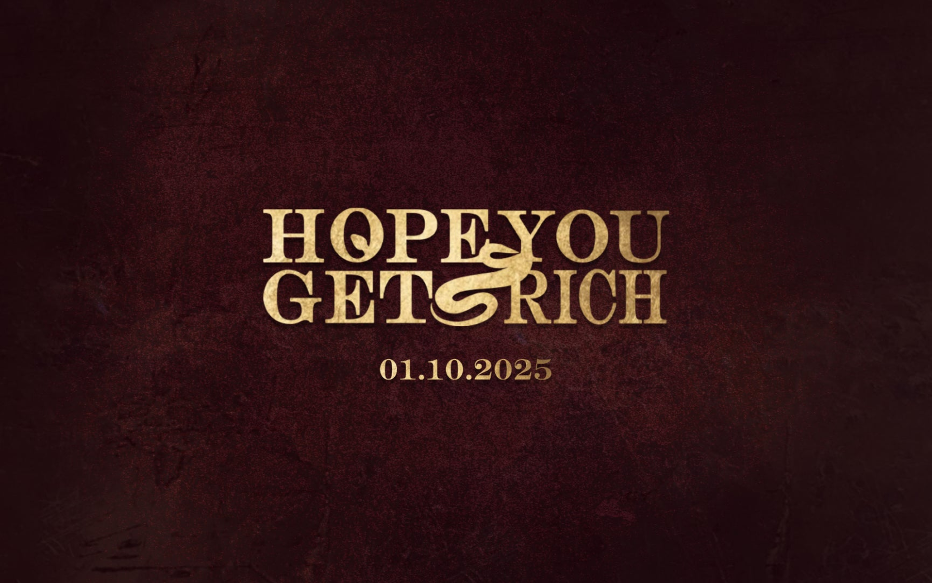 TEAM WANG design Unveils the “HOPE YOU GET RICH” Year of the Snake Tan